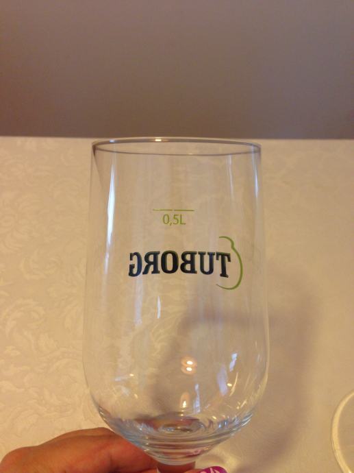 Komplet Tuborg čaša (6 komada)