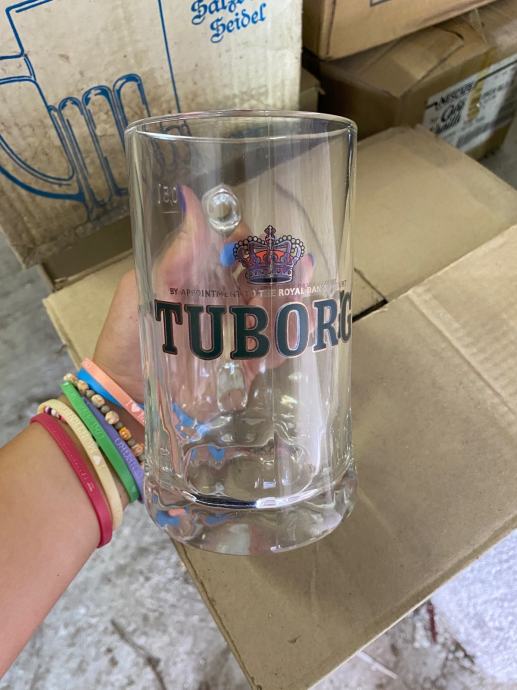 Tuborg krigle / Set Tuborg krigli