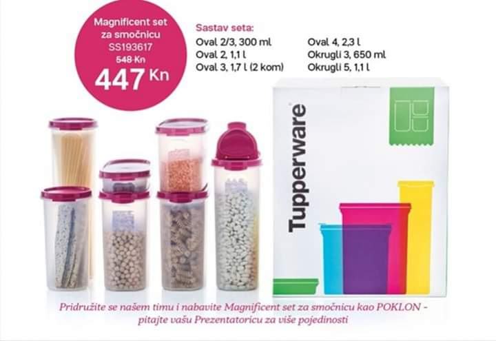 Tupperware spremnici