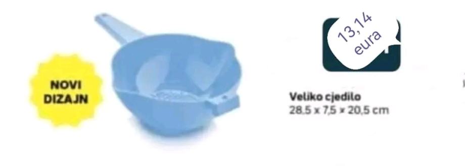 Tupperware veliko cjedilo