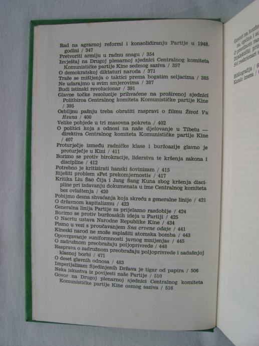 Mao Ce Tung - Kineska revolucija i socijalizam - 1981.