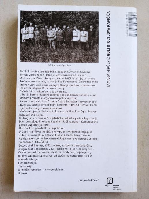 Tamara Nikčević: Goli otoci Jova Kapičića