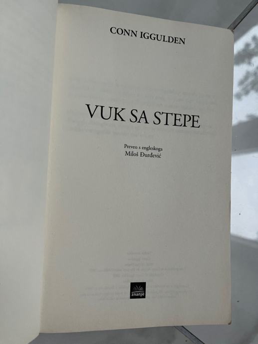 CONN IGGULDEN, Vuk sa stepe
