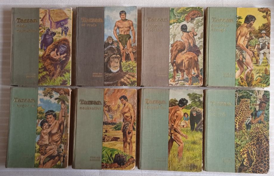 E.R.Burroughs TARZAN, Epoha Zagreb,1965 g.
