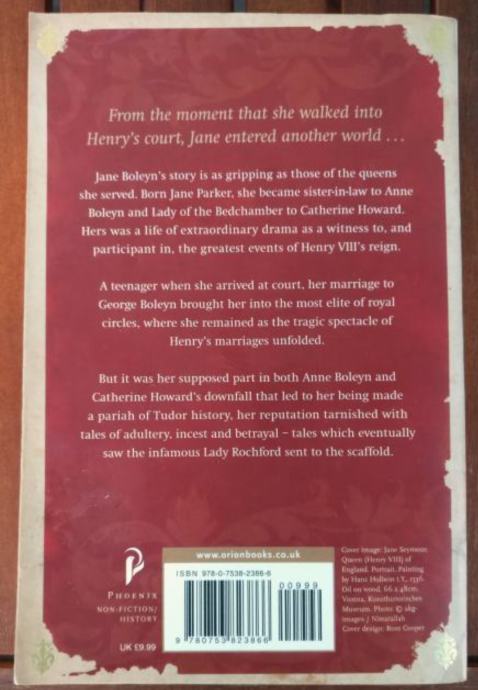 Jane Boleyn -The Infamous Lady Rochford - Julia Fox