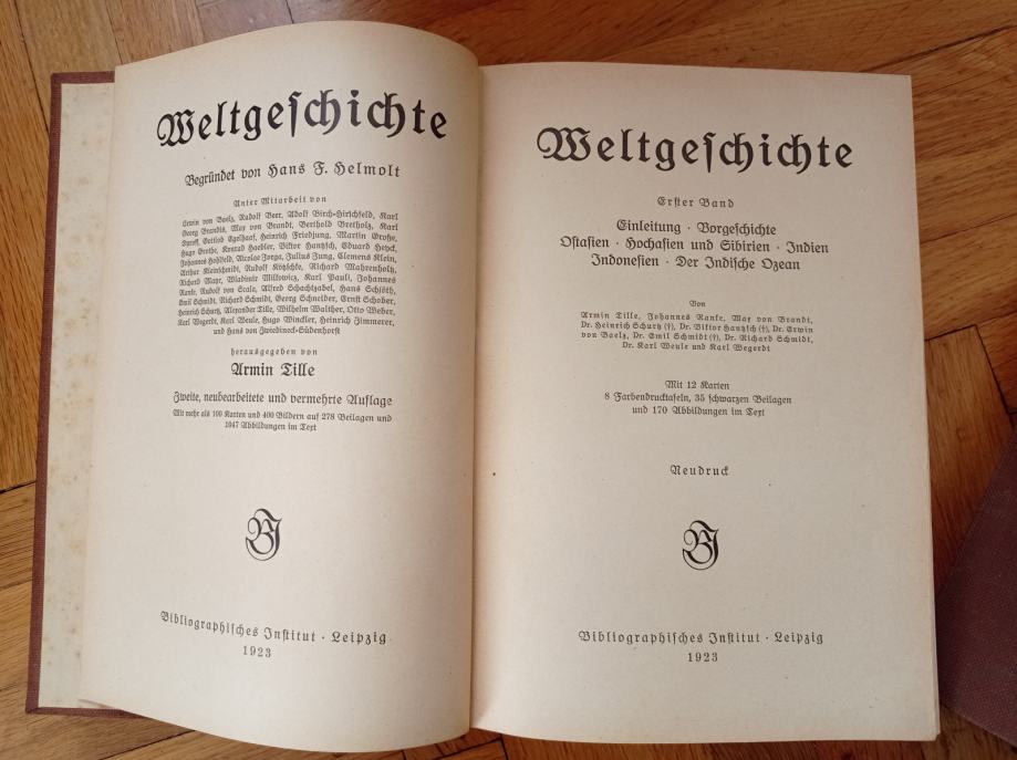 Hans F. Helmolt - Weltgeschichte / Povijest svijeta - GOTIKA