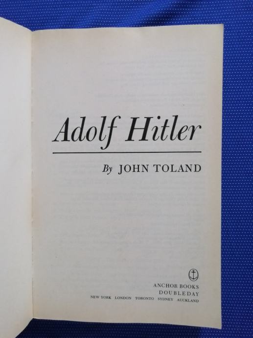 John Toland – Adolf Hitler