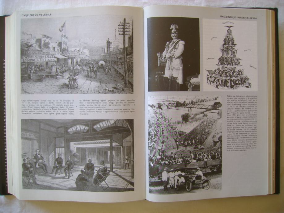 Povijest svijeta od početka do danas; glavni urednik Milan Mirić -1990