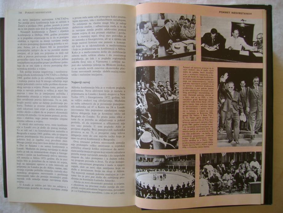 Povijest svijeta od početka do danas; glavni urednik Milan Mirić -1990