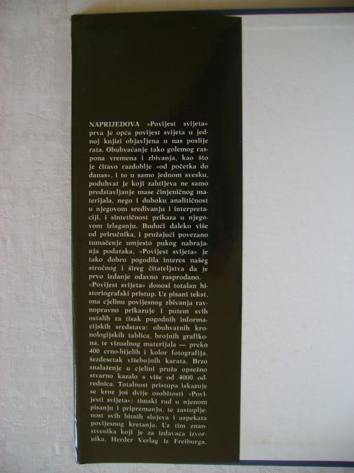 Povijest svijeta od početka do danas; glavni urednik Milan Mirić -1990