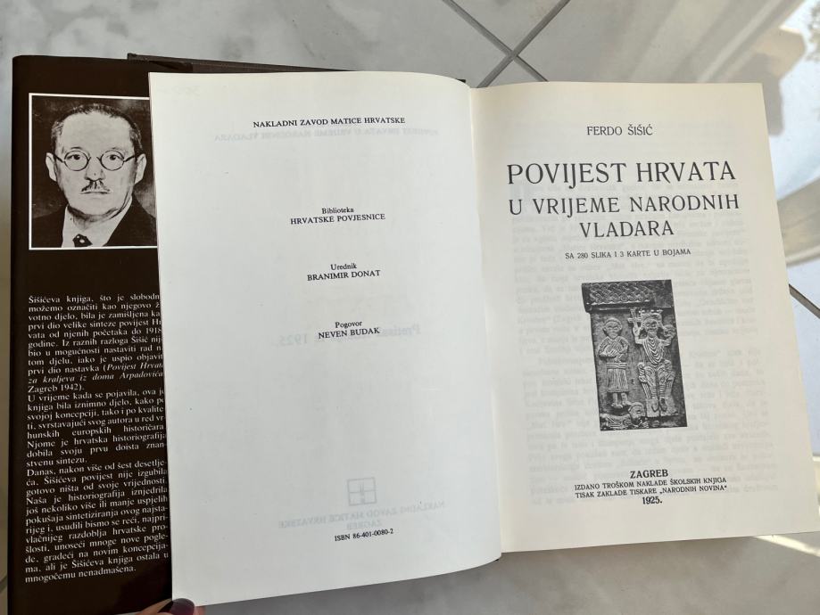 Šišić, POVIJEST HRVATA U VRIJEME NARODNIH VLADARA