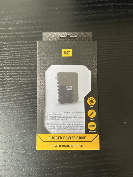 CAT Powerbank 10000mAh - NOVO!