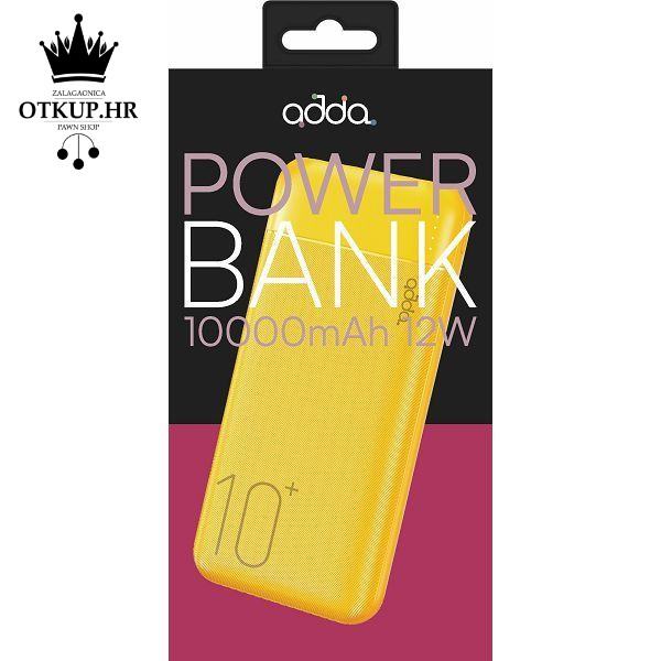 POWER BANK ADDATECH PB-001-YL 10000 MAH/ NOVO / R1, RATE
