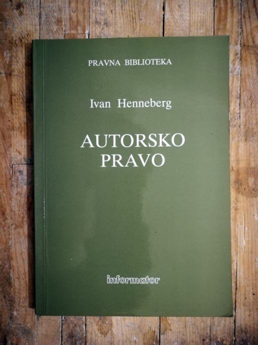 Henneberg, Ivan - Autorsko pravo