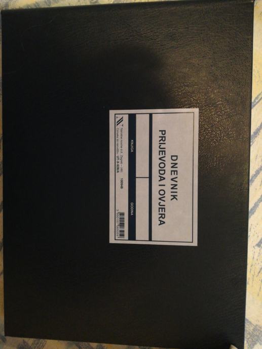 Prodajem dnevnik prijevoda i ovjera