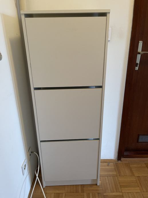 Ikea bissa element za obucu, bijeli, trodjelni-Cipelar
