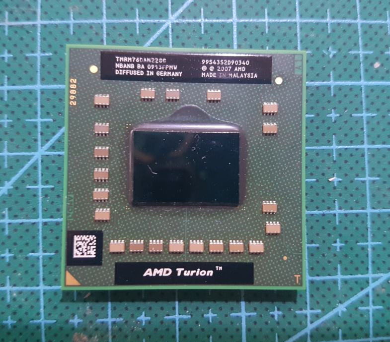 AMD Turion 64 X2 RM-76, mobile,socket S1g2, 2,3GHz, 2c2t TMRM76DAM22GG