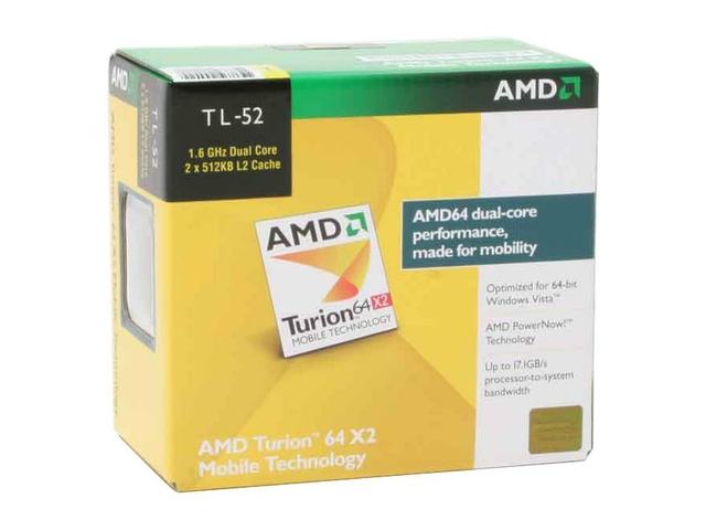 AMD Turion 64 X2 TL-52 1.6 GHz (TMDTL52HAX5CT)