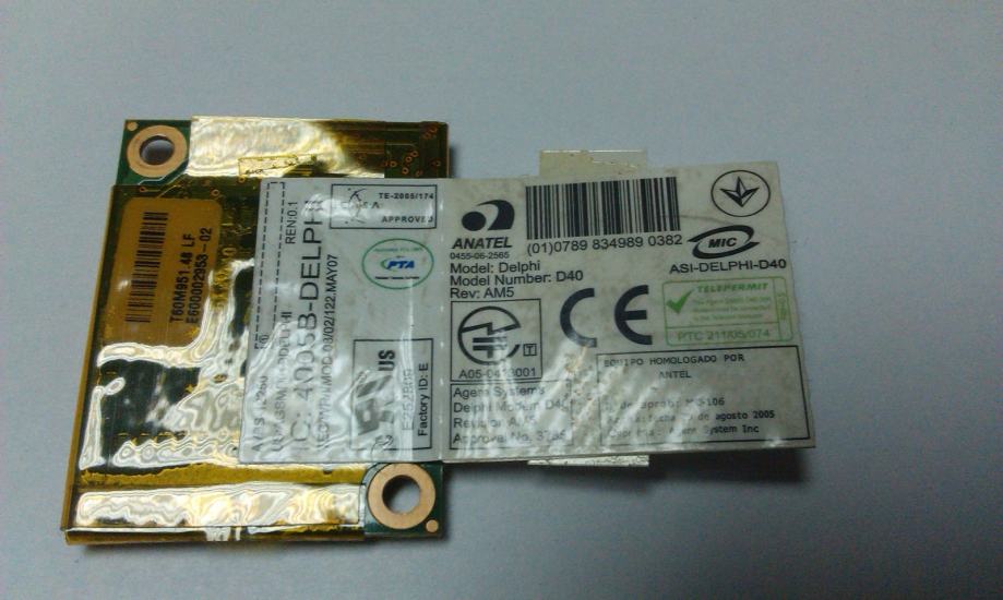 HP 56Kbps Modem Daughter Card za Compaq 615