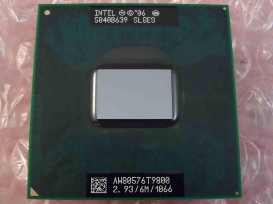 Intel Core 2 Duo Mobile T9800 (2x 2.93GHz 6MB) Socket P laptop cpu