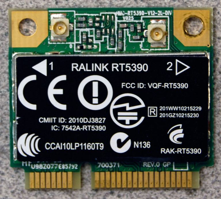 Ralink RT5390 802.11 b/g/n WiFi WLAN Wireless Half Mini PCIe Express