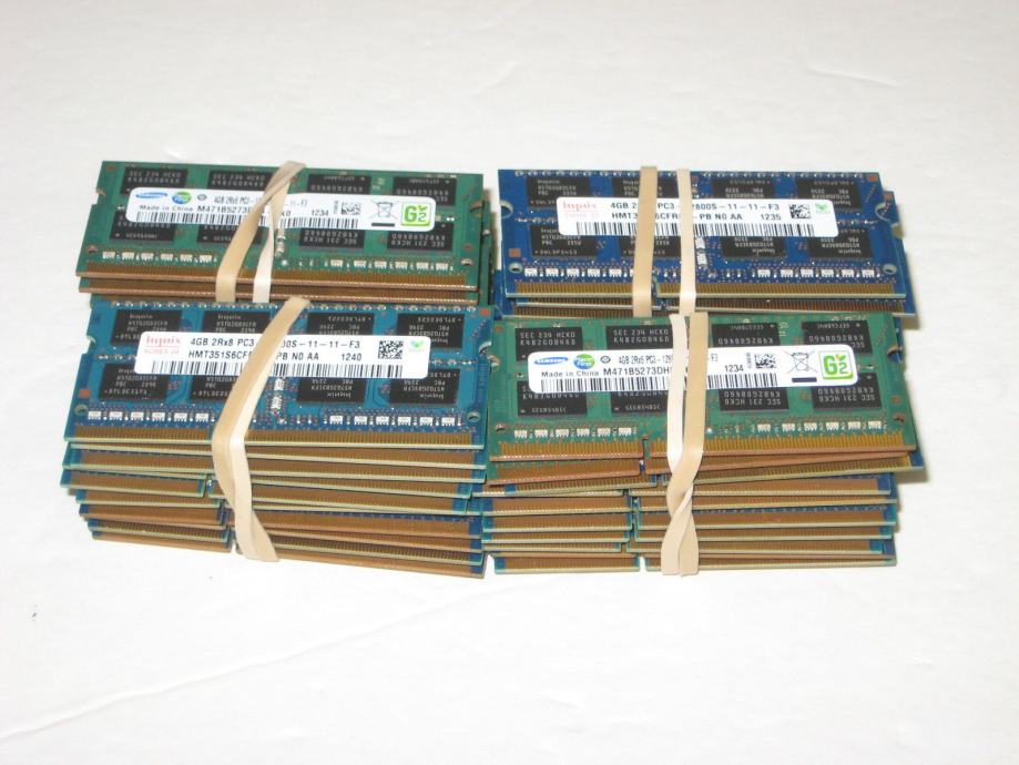 RAM MEMORIJE ZA LAPTOPE DDR2 / DDR3(L)/ DDR4 ZADAR