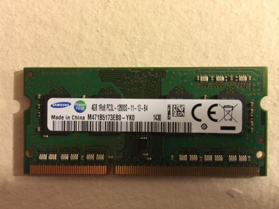Samsung 4GB DDR3 PC3L-12800S