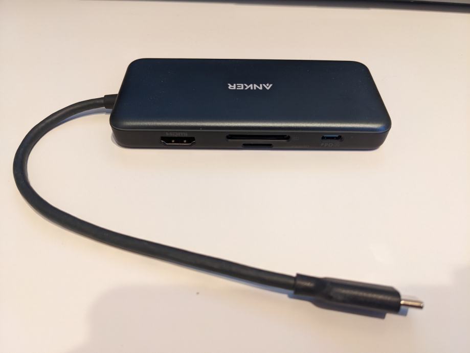 Anker USB C Hub Adapter, 7 in 1 with 4K HDMI and Power Delivery