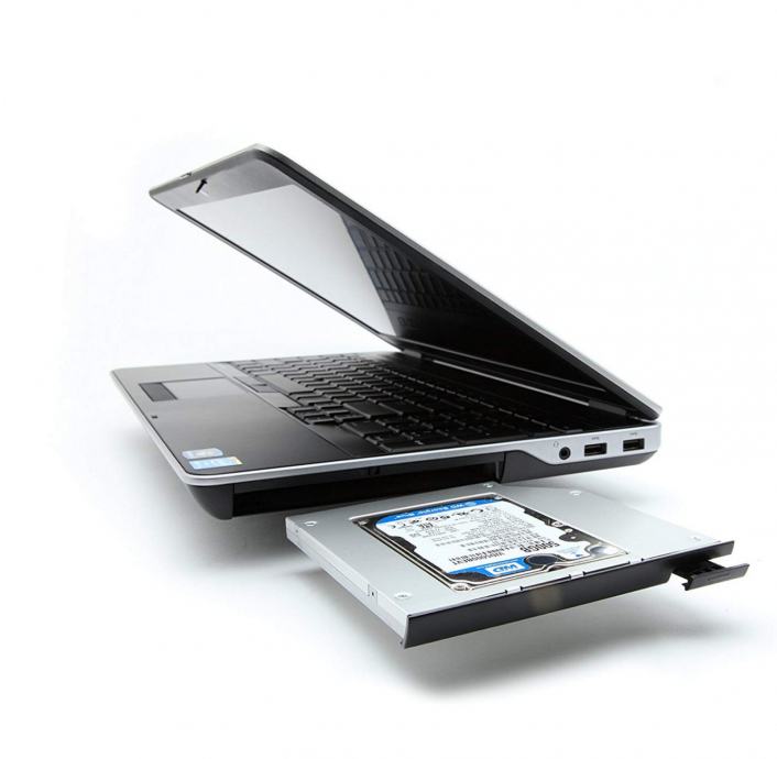 DELL Latitude E6440 E6540 ladica za HDD - SATA caddy - hard disk bay