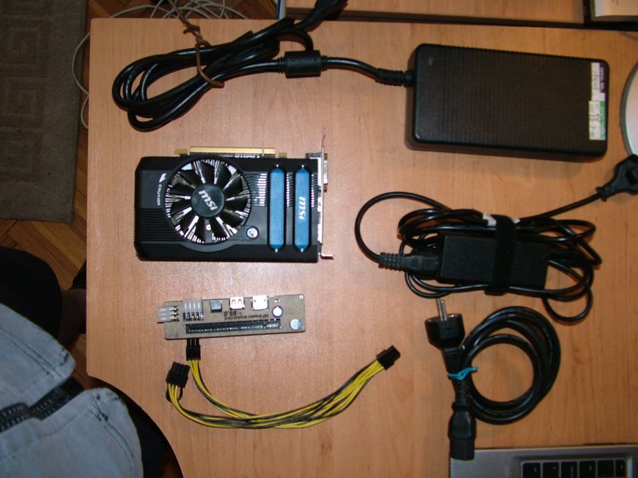 eGPU kit - spajanje eksterne grafičke na laptop