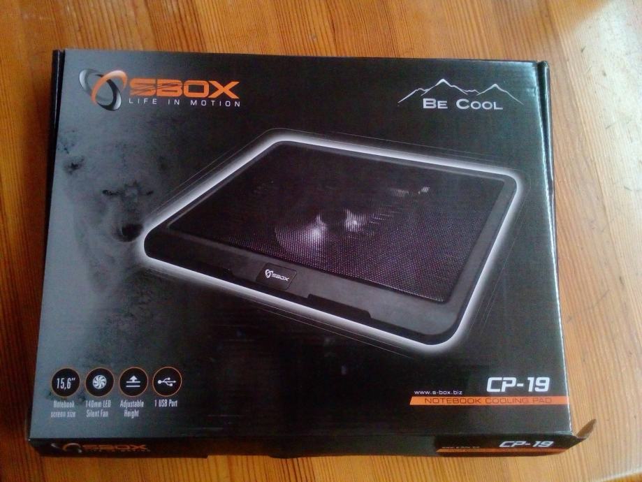 Ventilator za laptop sa LED svjetlom