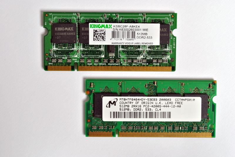 RAM DDR2 512 MB Kingstone