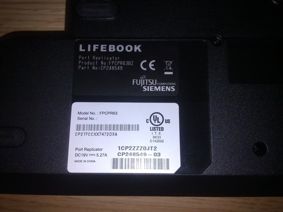 Docking station (Port Replicator) za Fujitsu Siemens Lifebook