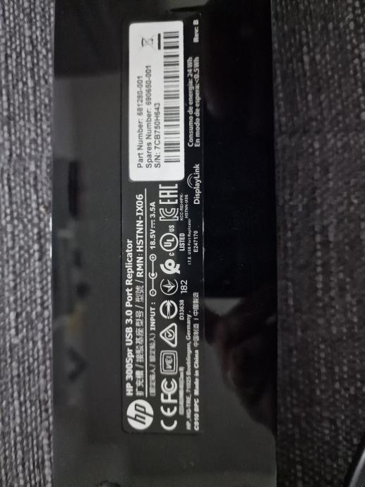 HP Dock station port replicator