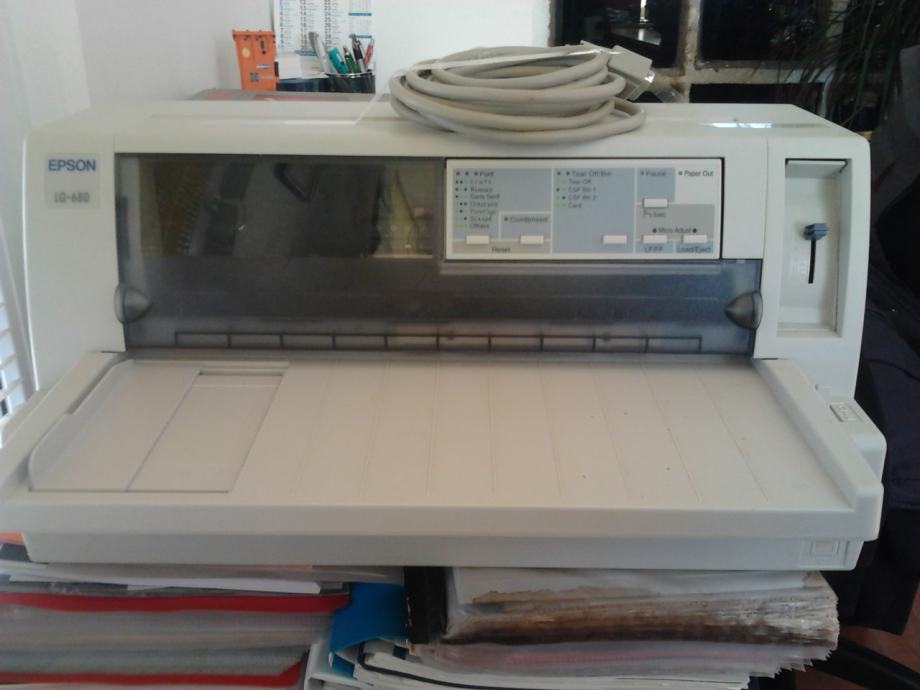 EPSON LQ 680 24 iglični printer, prodajem