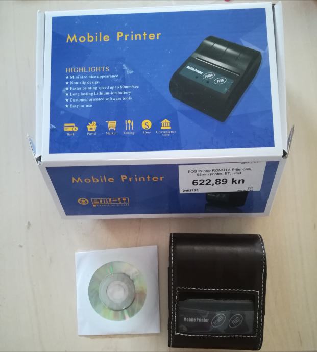 Prijenosni printer - fiskalna kasa - Rongta