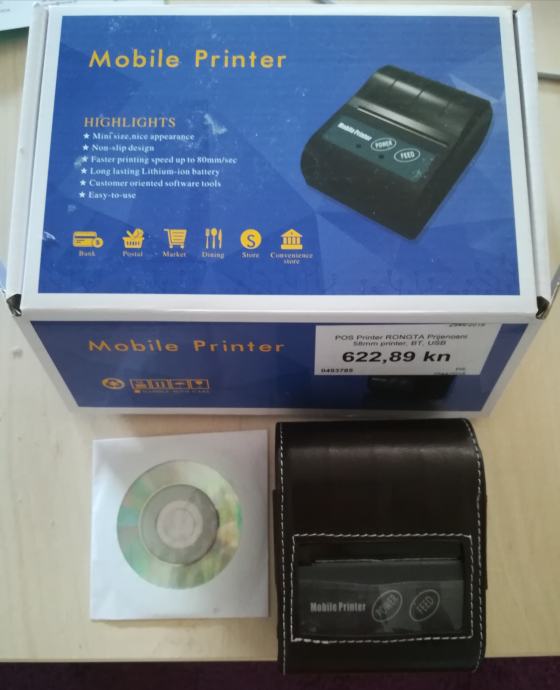 Prijenosni printer - fiskalna kasa - Rongta