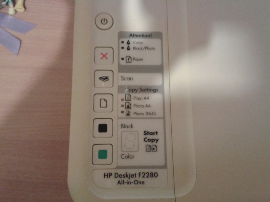 Printer hp deskjet F2280