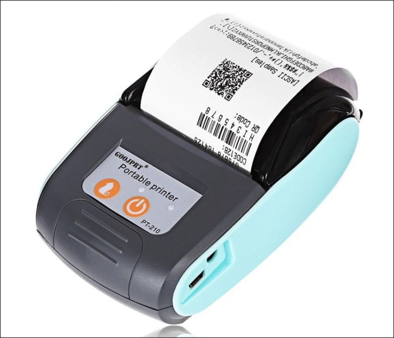 PT-210 58MM Bluetooth Thermalni Prijenosni bezicni printer