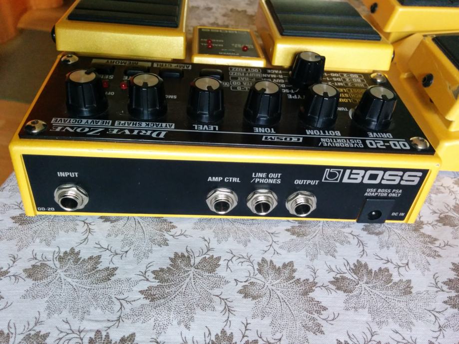 Boss OD-20 (dist/od/fuzz/boost)
