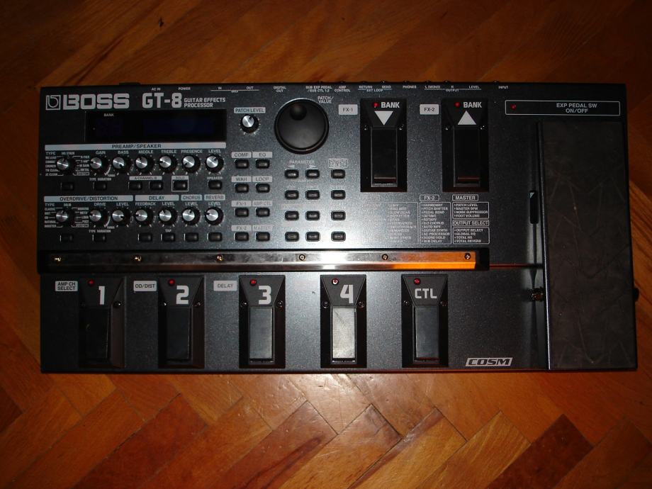 Boss GT8 processor