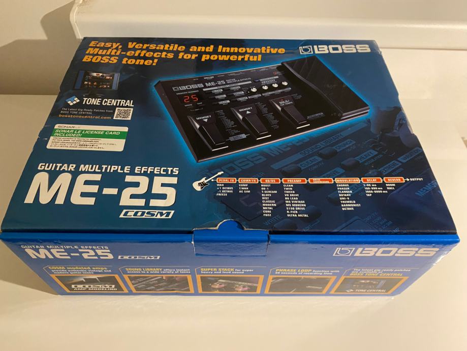 Boss ME 25 procesor (multiefekt) za električnu gitaru