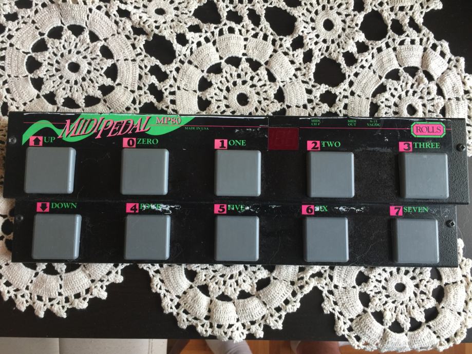 Foot controler Rolls mp80