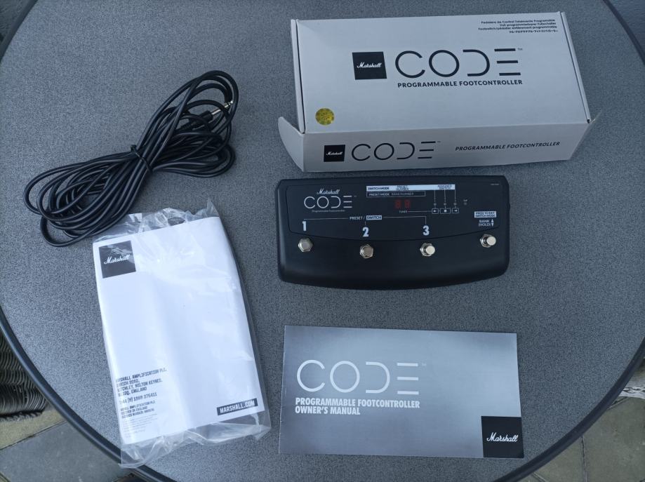 Marshall Code Series MRPEDL91009 Footswitch