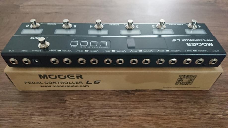 Mooer L6 looper-switcher