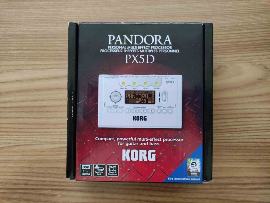 Pandora PX5D multiefekt za gitaru/bas