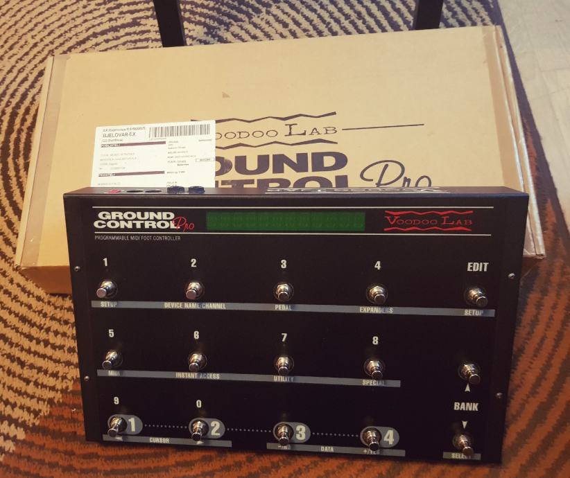Voodoo Lab Ground Control Pro, pedalboard, 7-pinski kabl