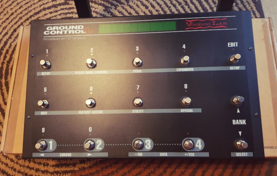 Voodoo Lab Ground Control Pro, pedalboard, 7-pinski kabl