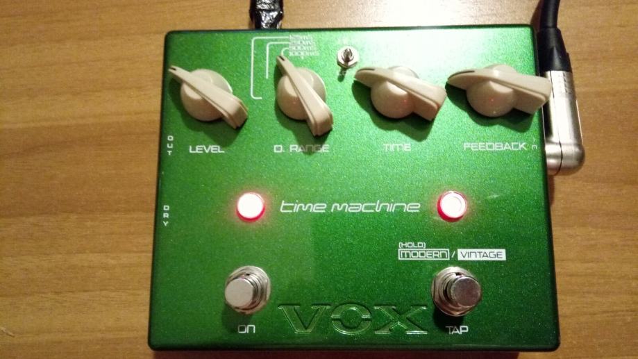 VOX Satriani delay - Time machine