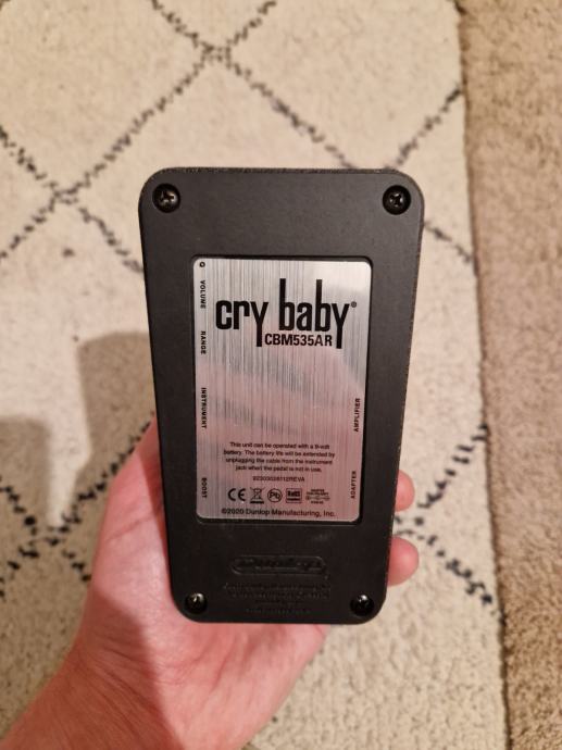 Wah Dunlop Cry Baby Mini 535Q Auto Return